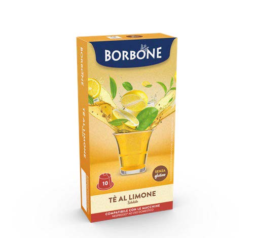 10 Capsules Nespresso Borbone Pour Boisson Instantanée Saveur THÉ AU C